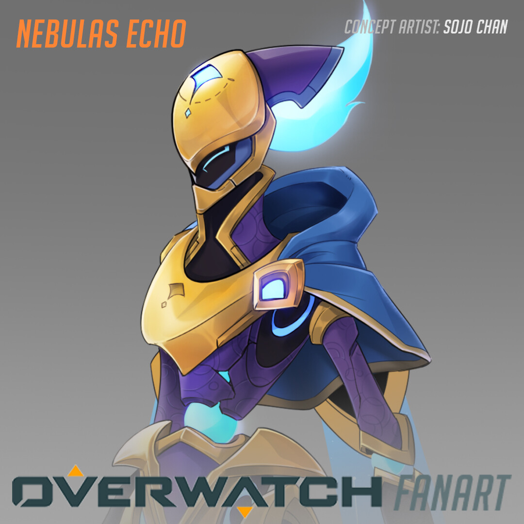 ArtStation - Nebulas Echo, Overwatch Fanart Skin
