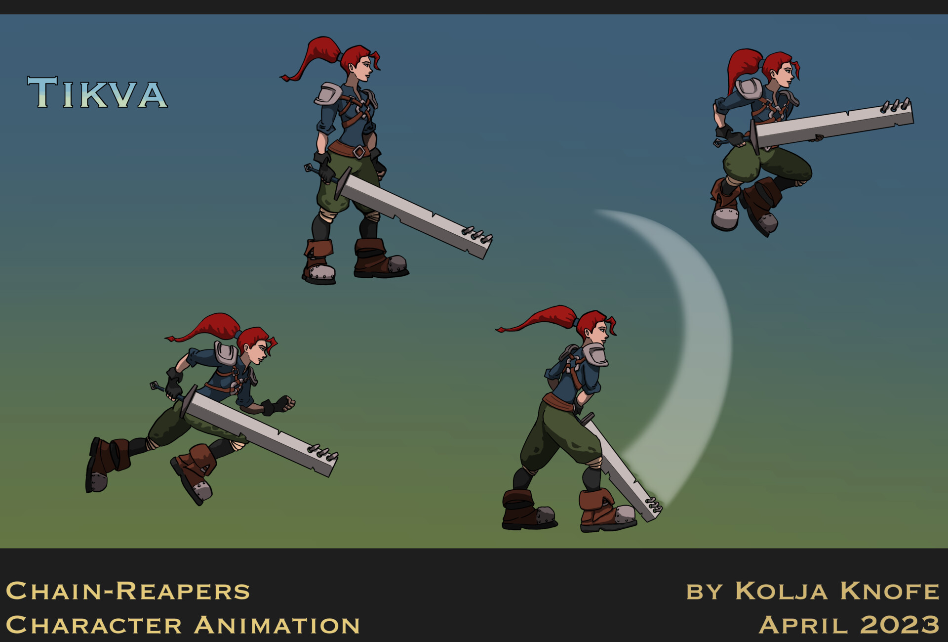 ArtStation - Character Animations - Chain Reapers - a personal project
