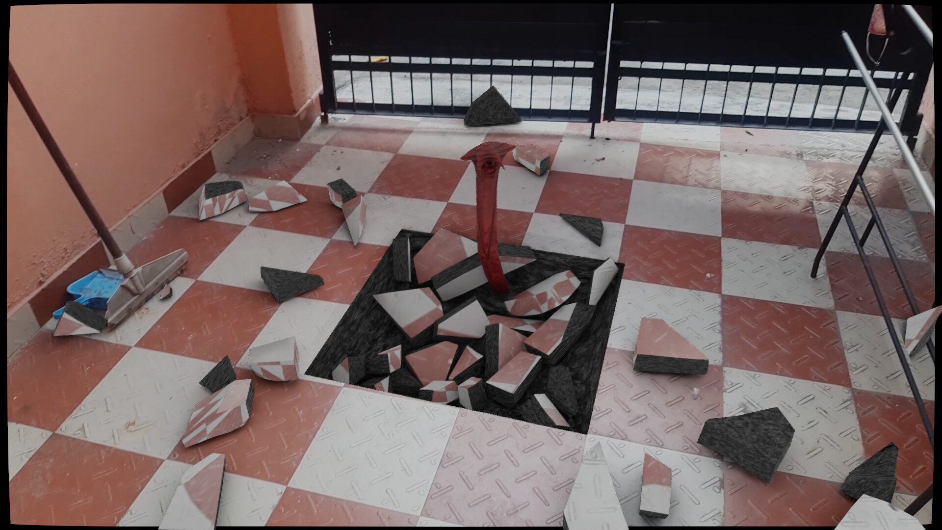 ArtStation - Snake VFX compositing shot