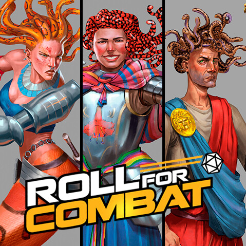 ArtStation - ROLL FOR COMBAT - Characters Compilation