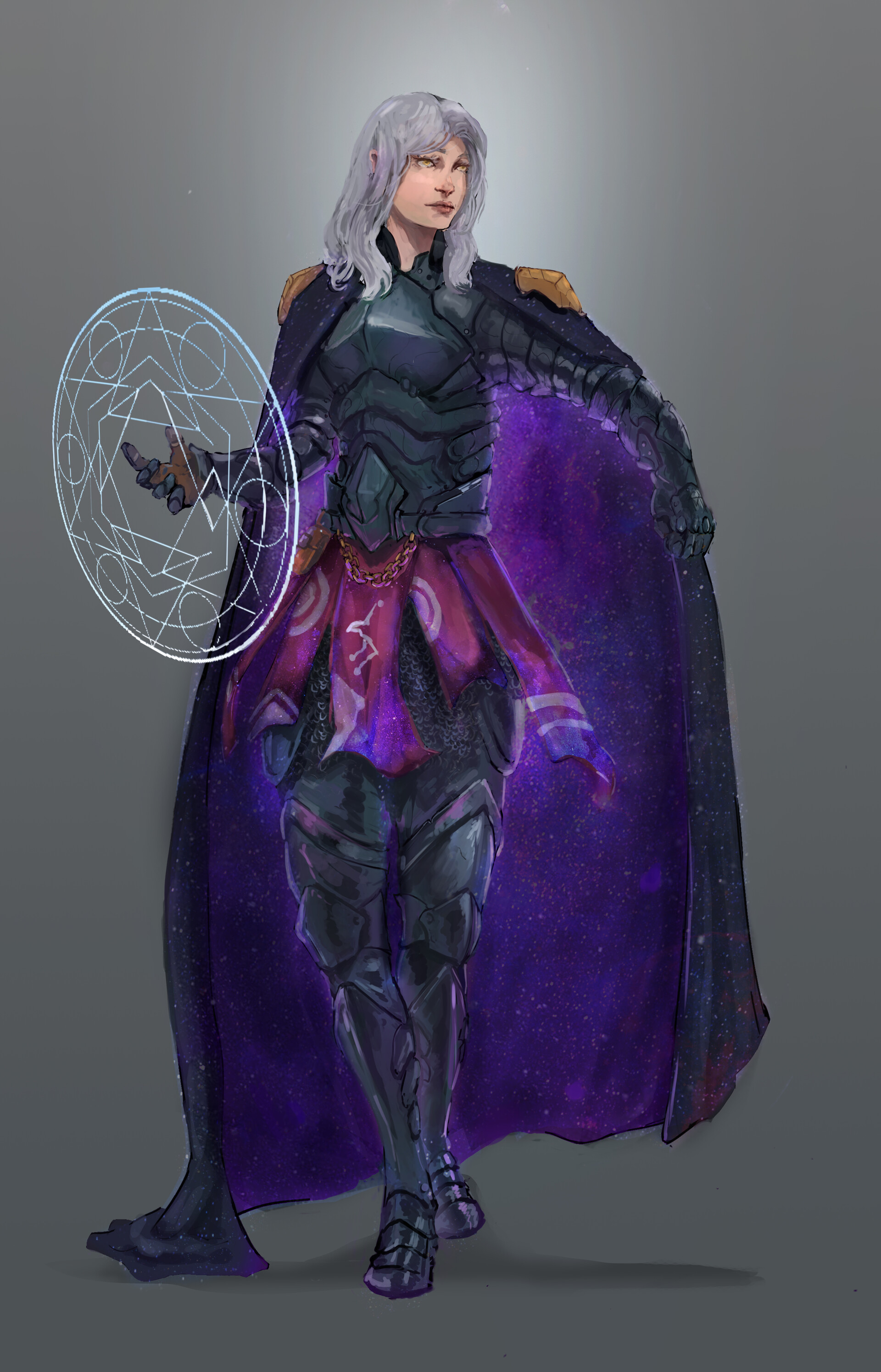 ArtStation - Kharine - Celestial Mage