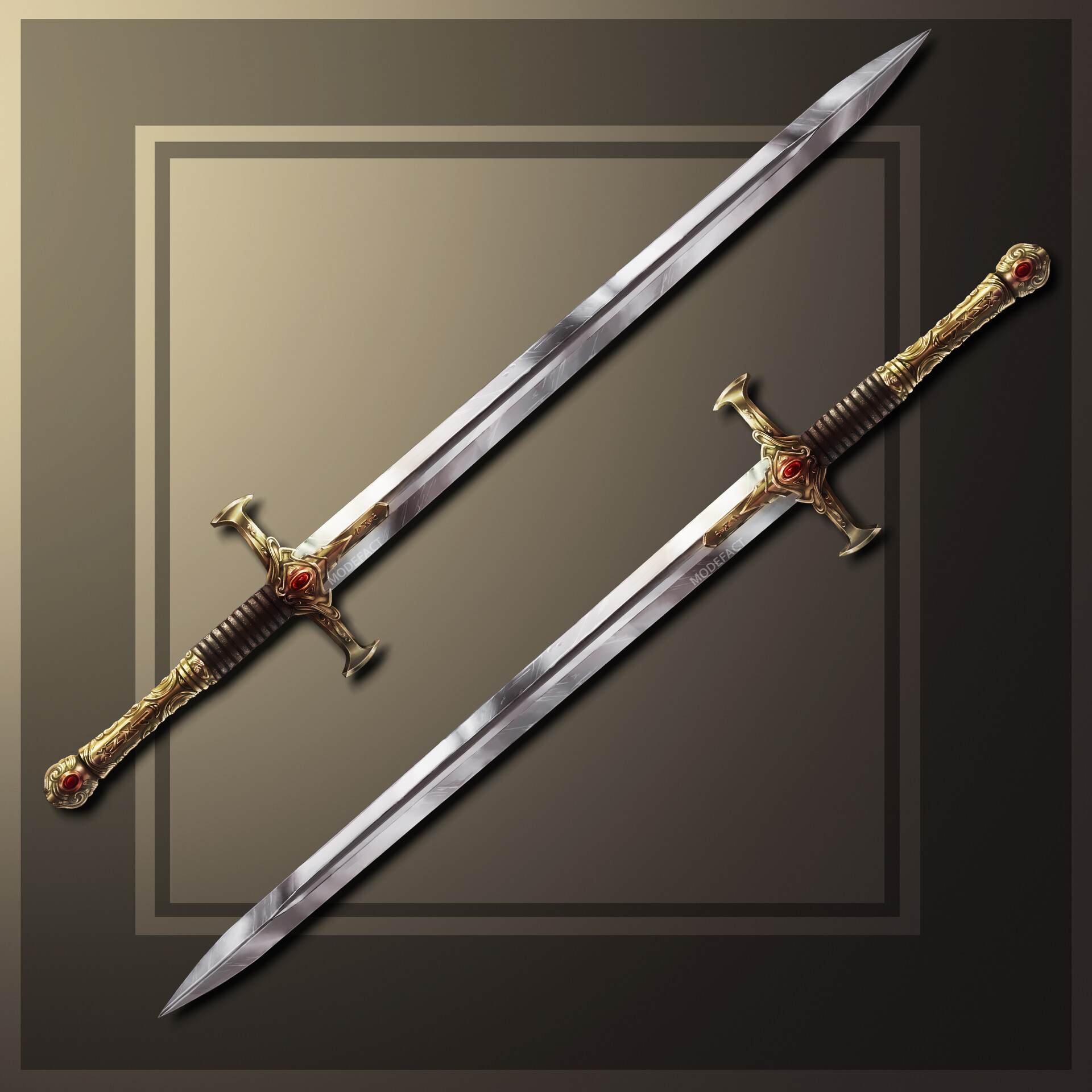 ArtStation - [COMMISSION] Sword design for OC
