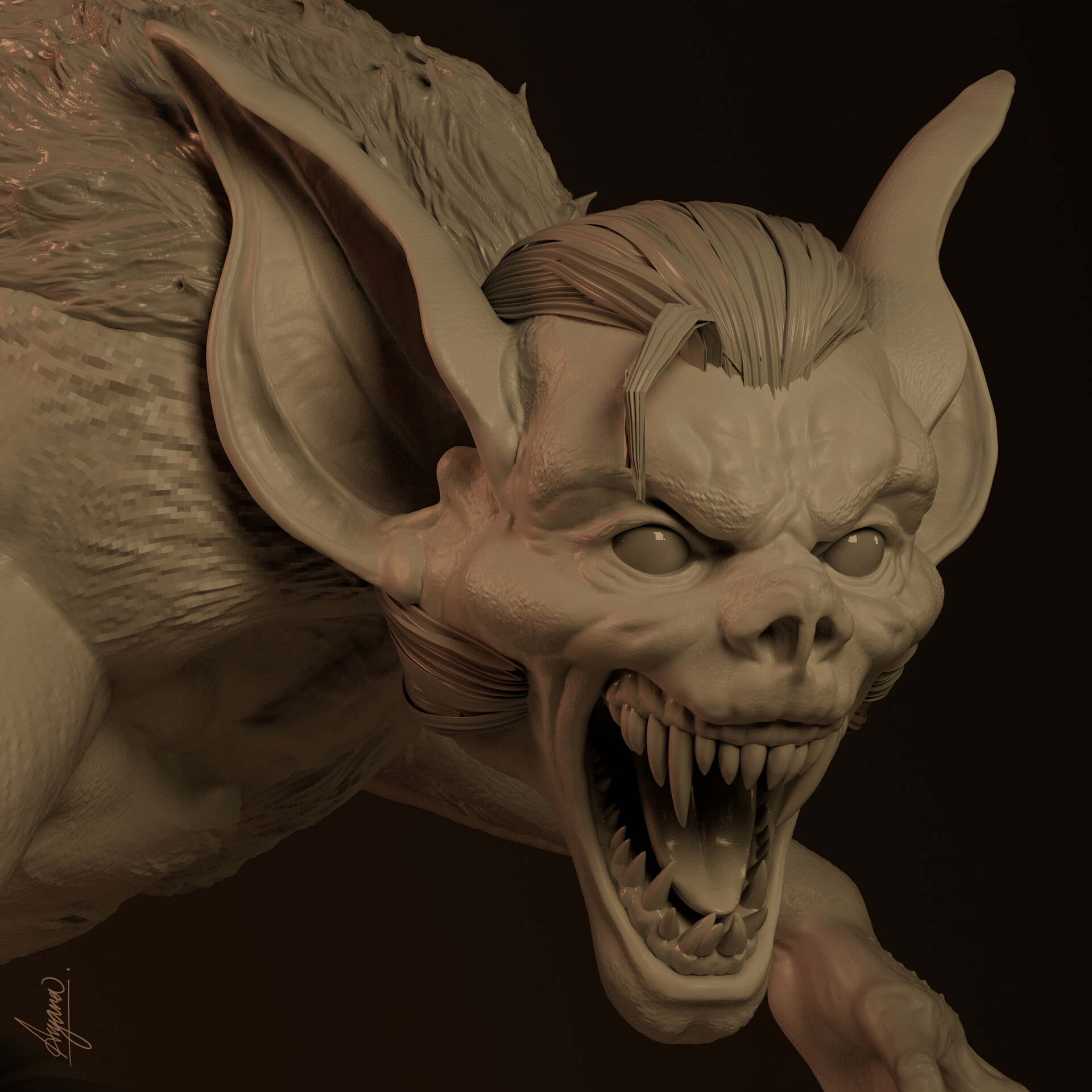 ArtStation - Man Bat