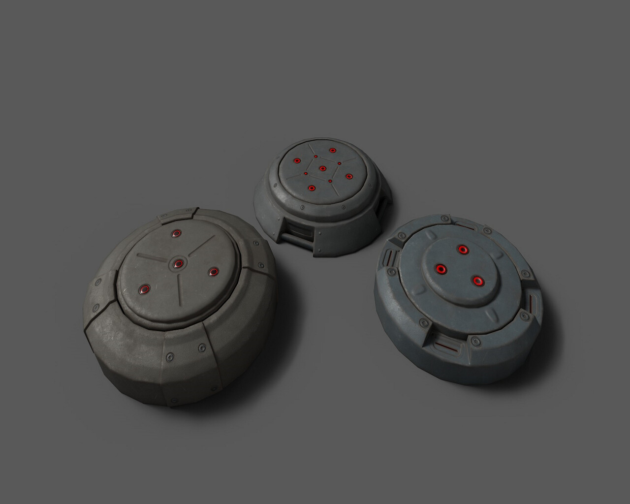 ArtStation - Low Poly Sci-Fi Mines