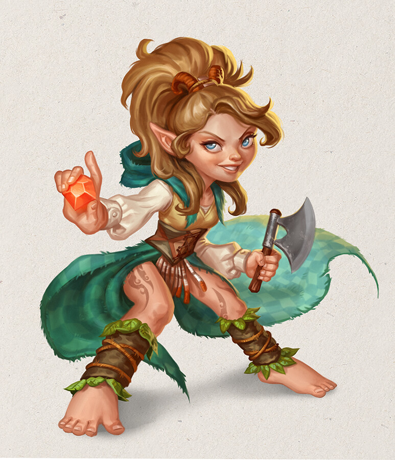 ArtStation - Halfling Thief