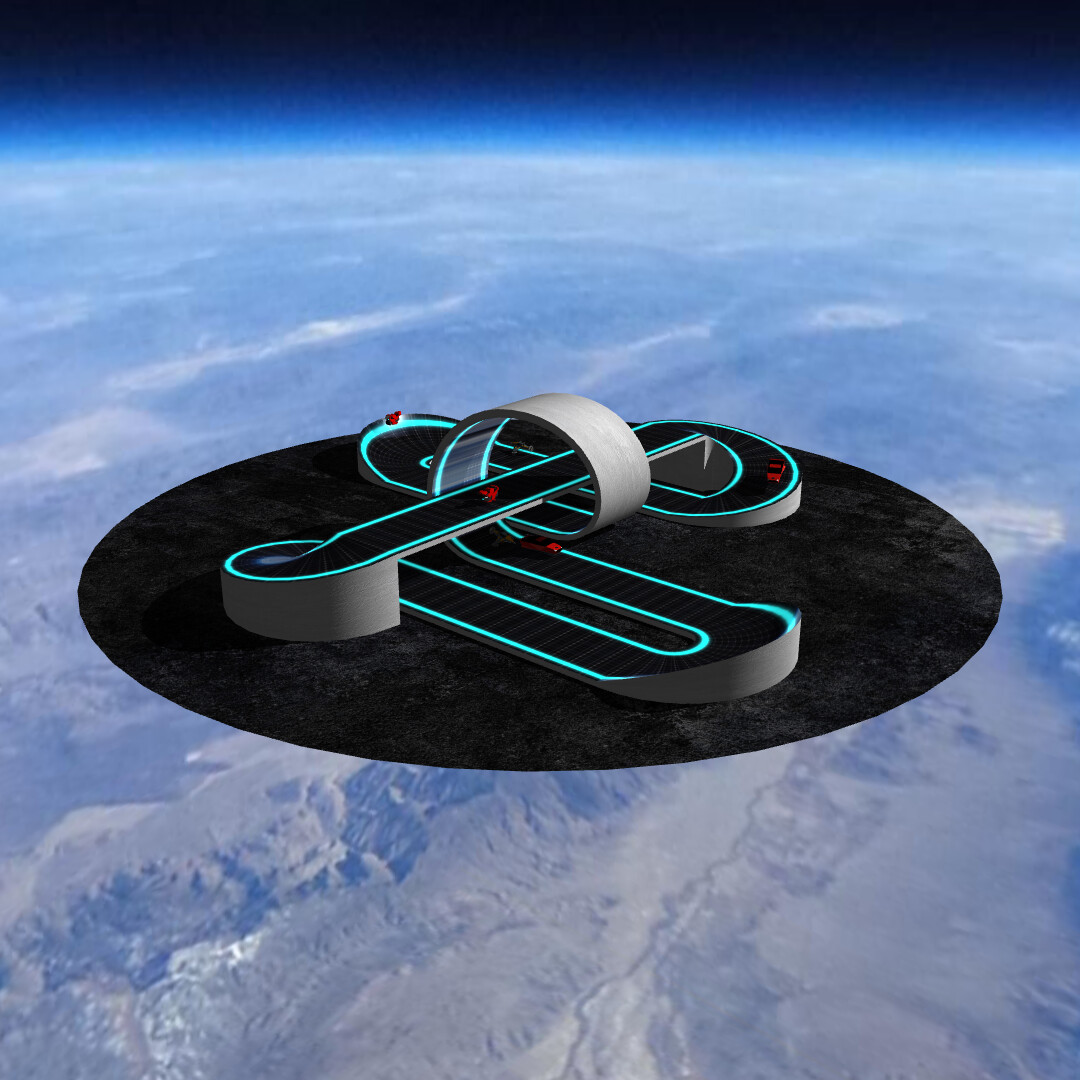 ArtStation - Orbital Race Track