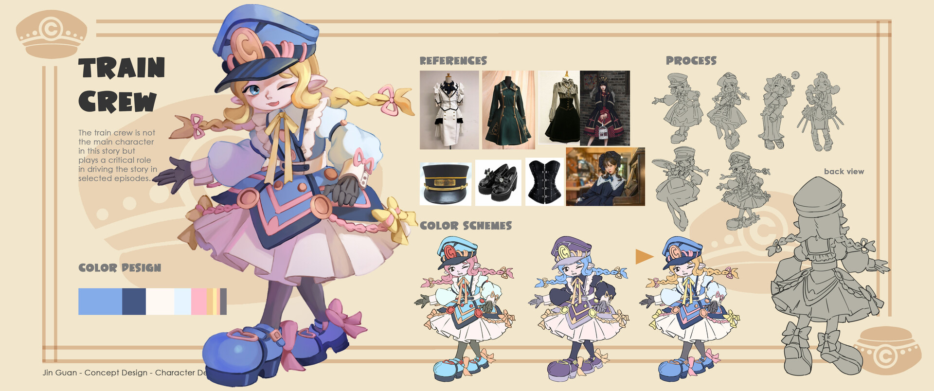 ArtStation - Bullet Train Character design