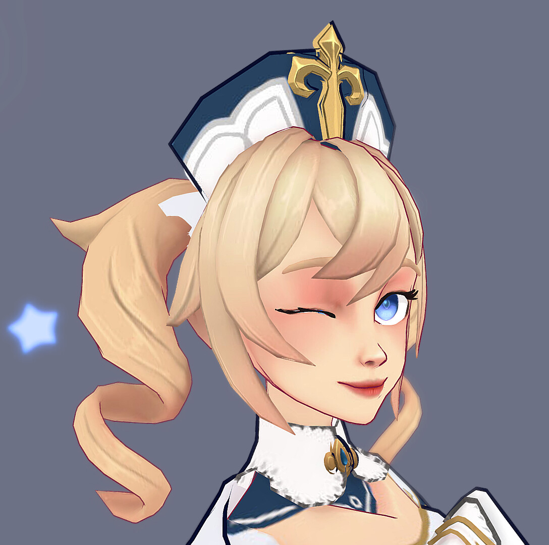 ArtStation - Barbara Pegg Genshin Impact [FANART]