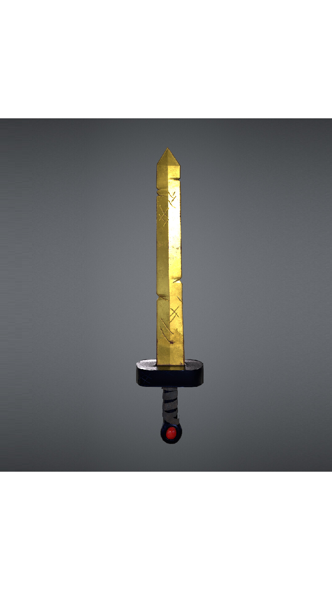 ArtStation - Adventure Time - Finn's sword: Scarlet - Game Ready