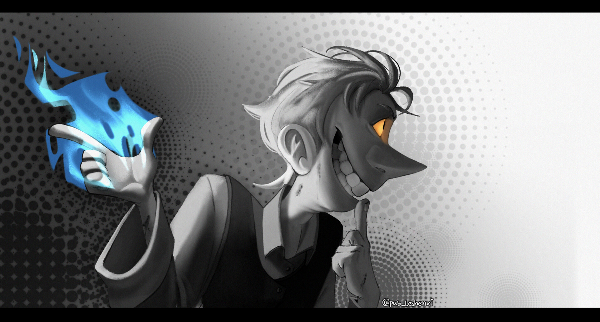 ArtStation - Bill Cipher (Humanization design)