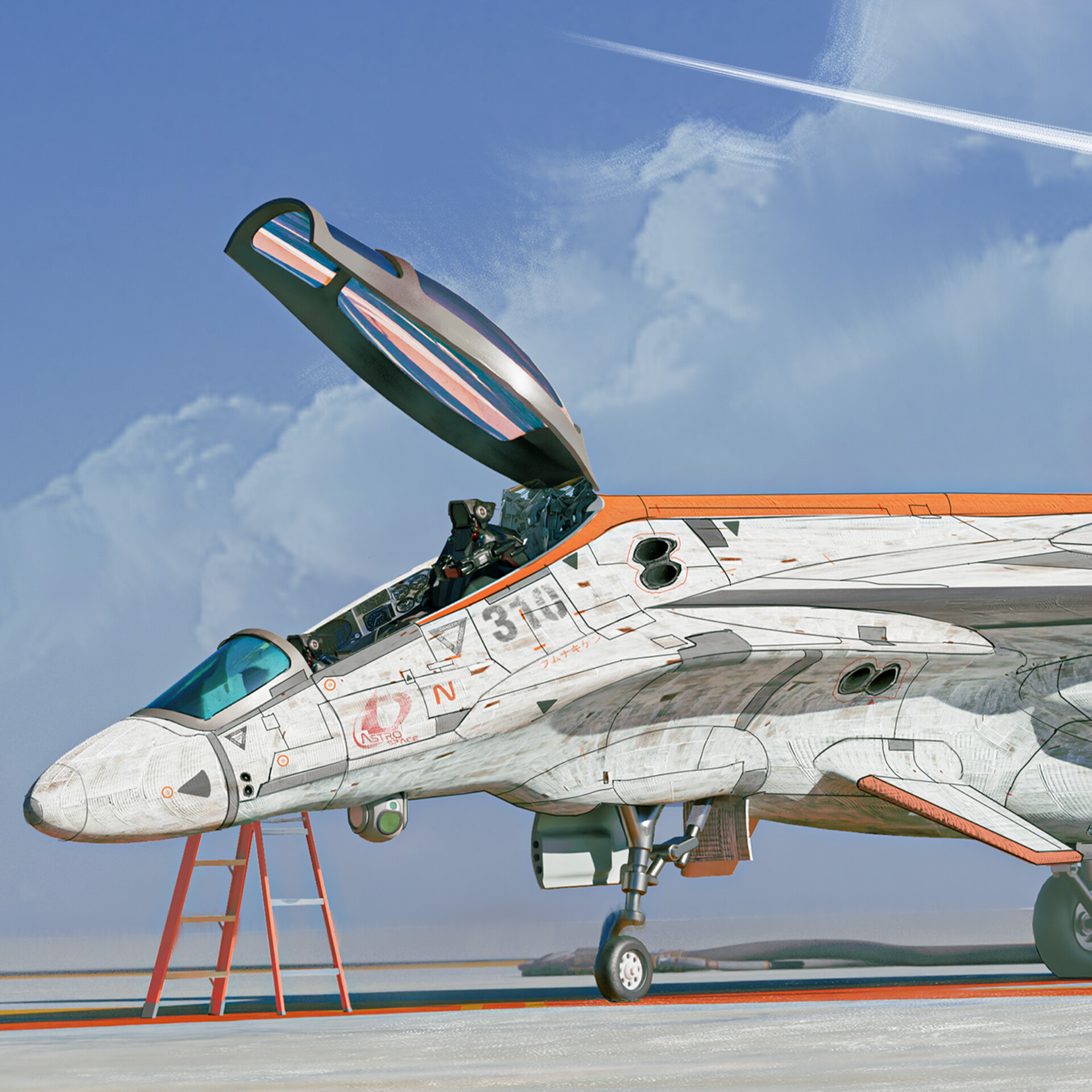 ArtStation - AS-I ROCKET INTERCEPTOR