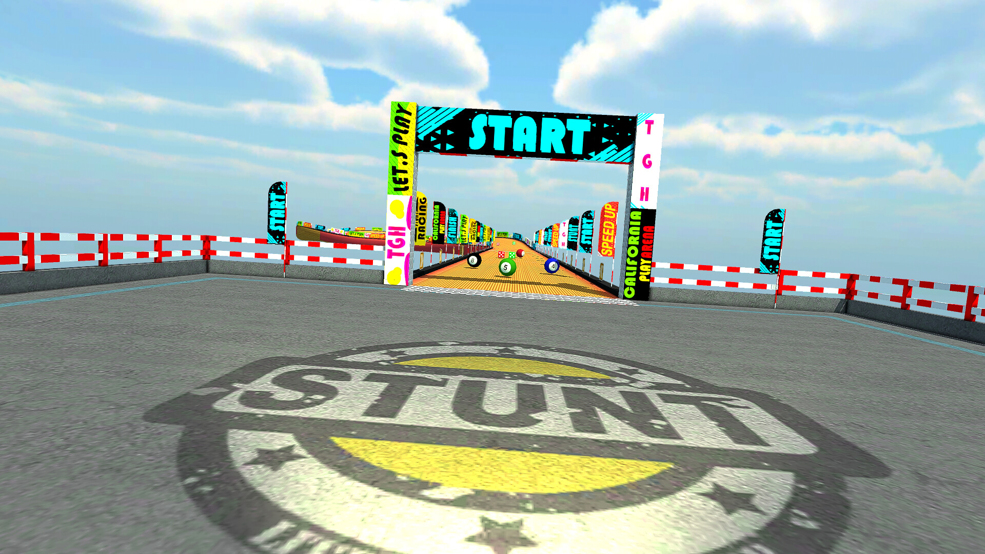 ArtStation - GT Car Stunts Mega Ramps