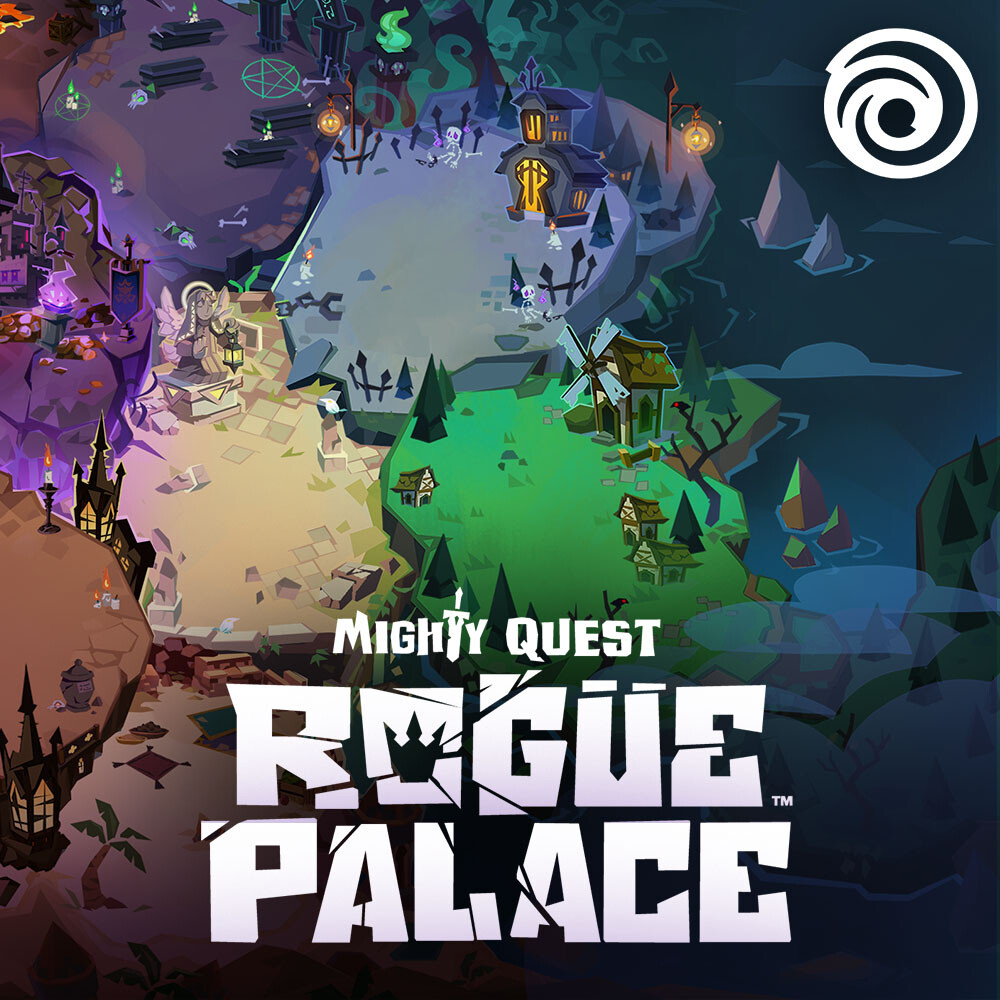 ArtStation - Mighty Quest Rogue Palace - Map