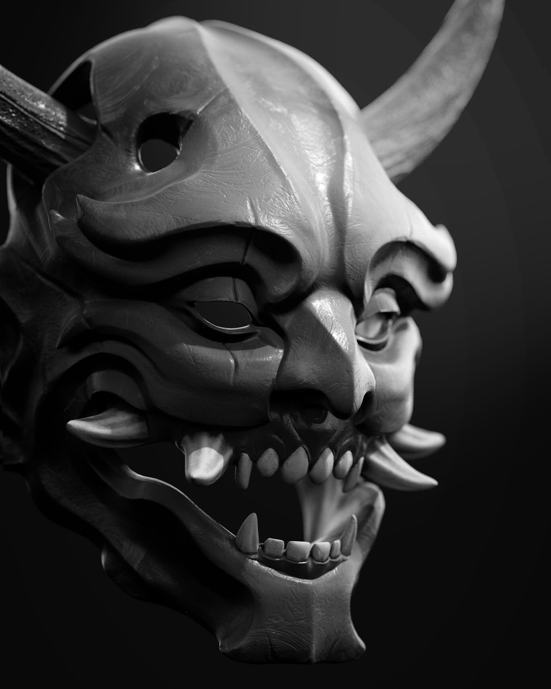ArtStation - Demon Mask