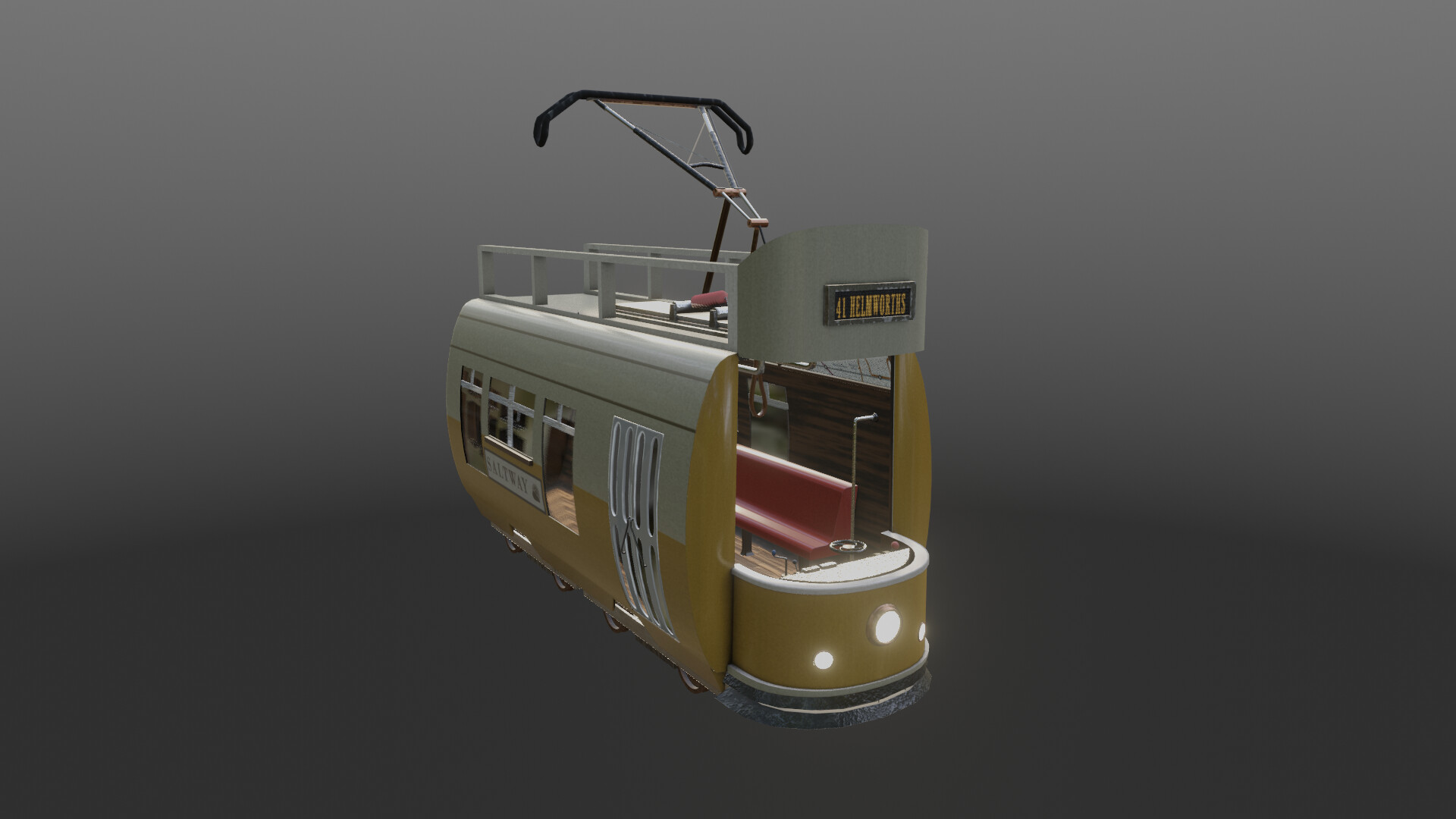ArtStation - Saltway Tram