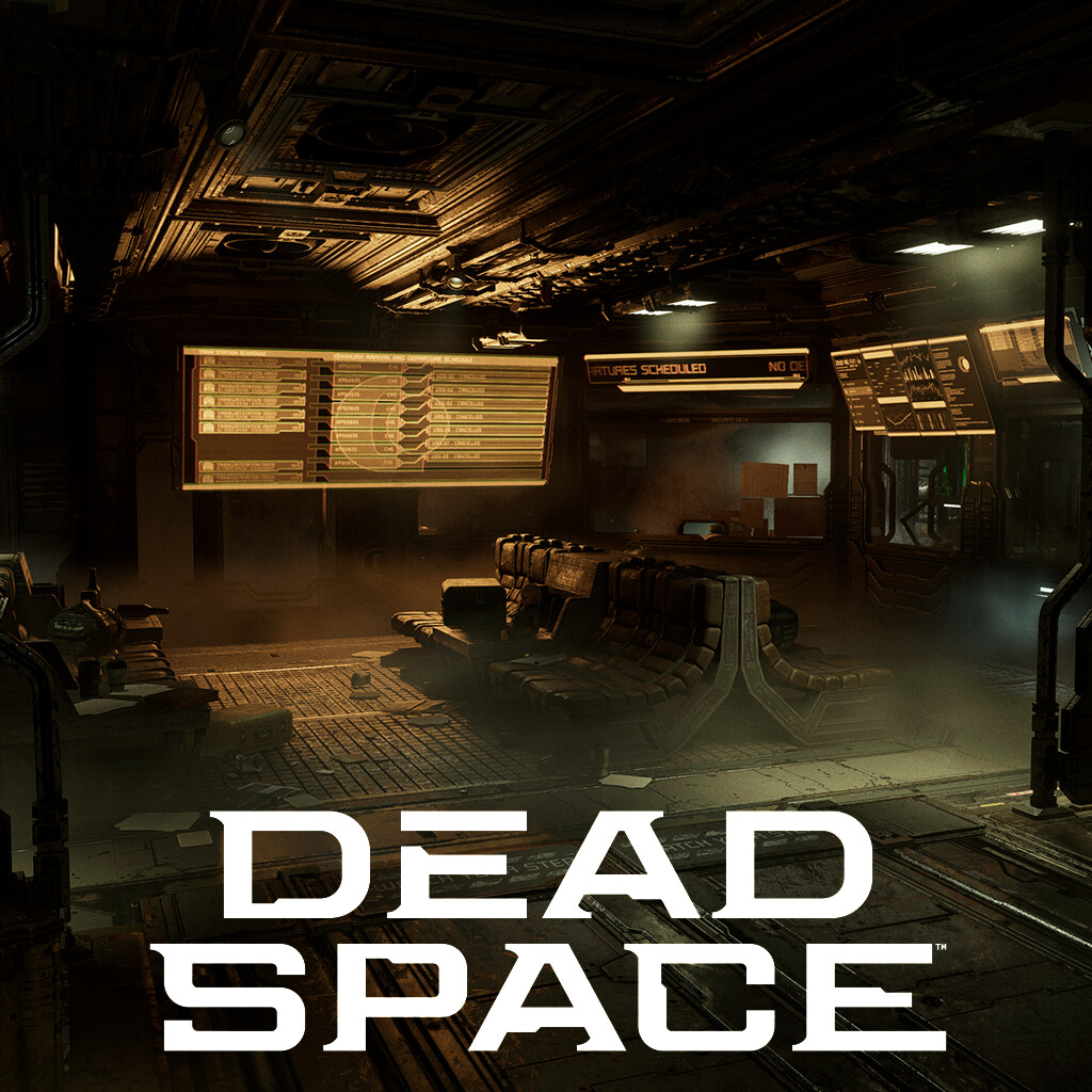 ArtStation - Dead Space Remake - Flight Deck