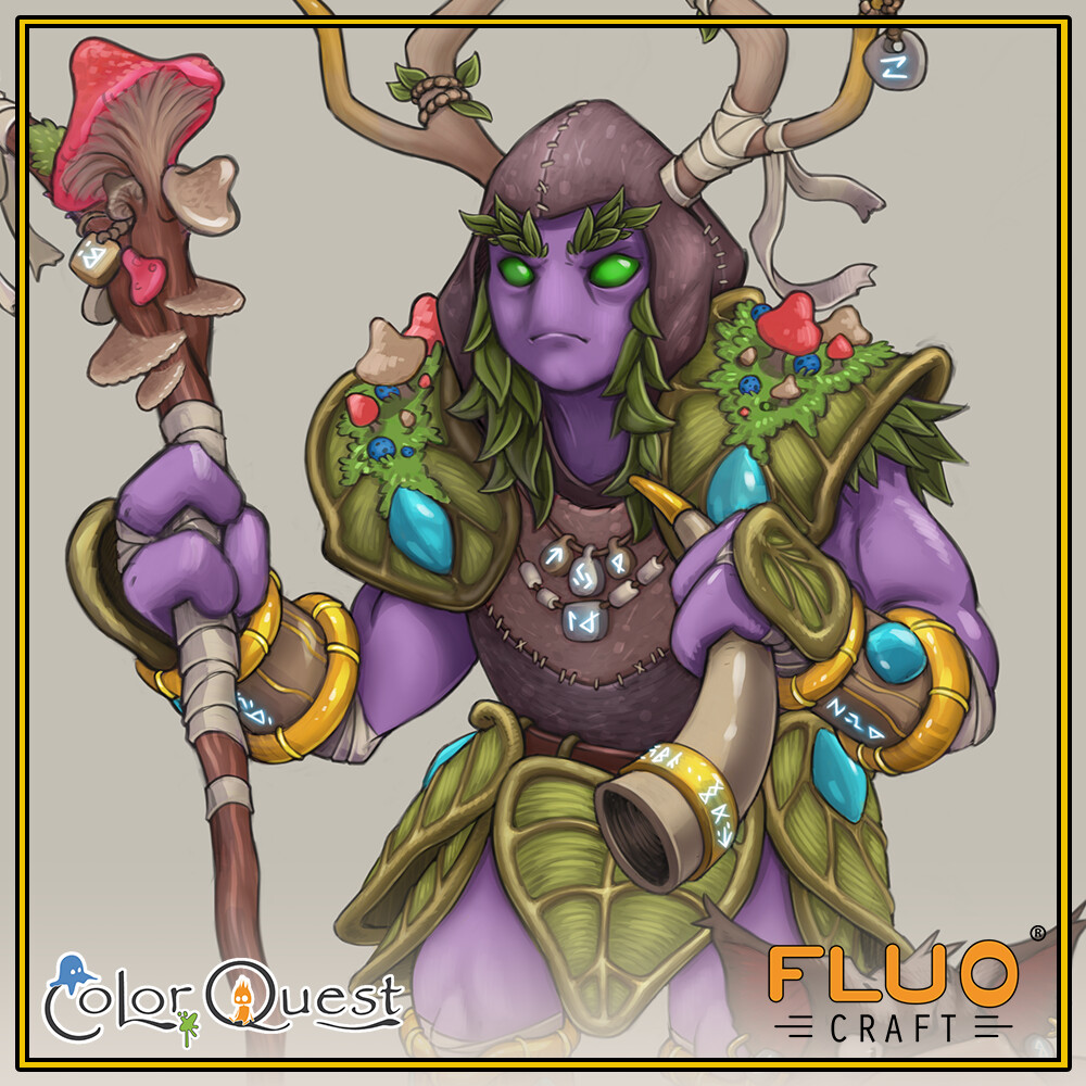 ArtStation - Le Druide - ColorQuest