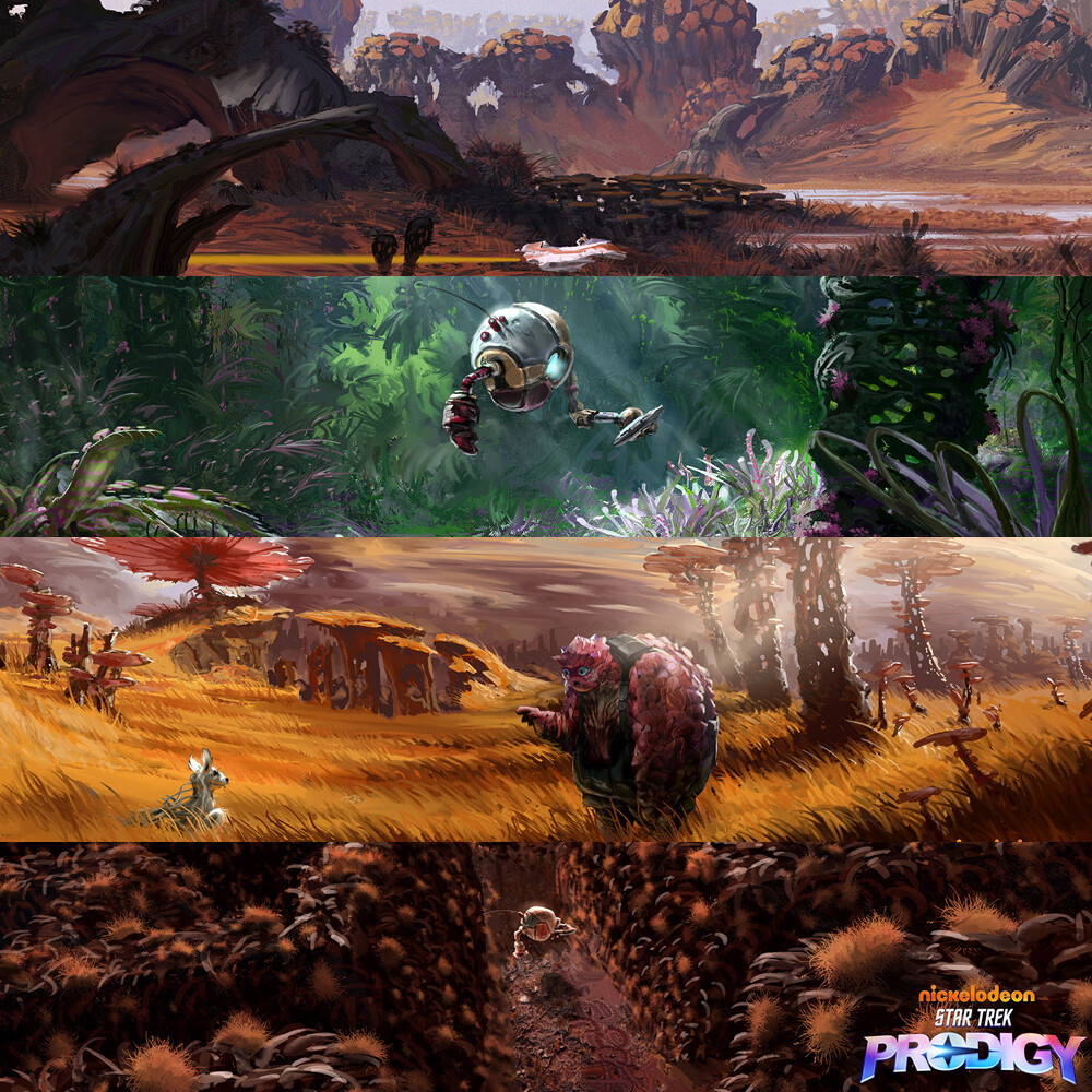 ArtStation - Star Trek Prodigy concept art