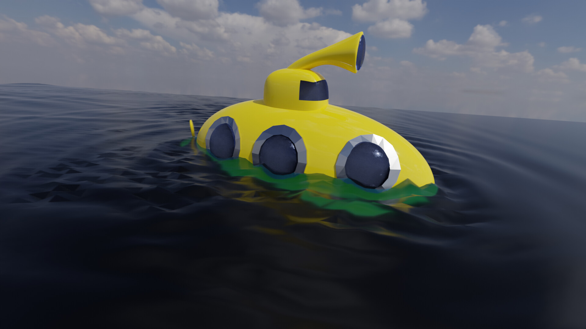 ArtStation - Yellow submarine