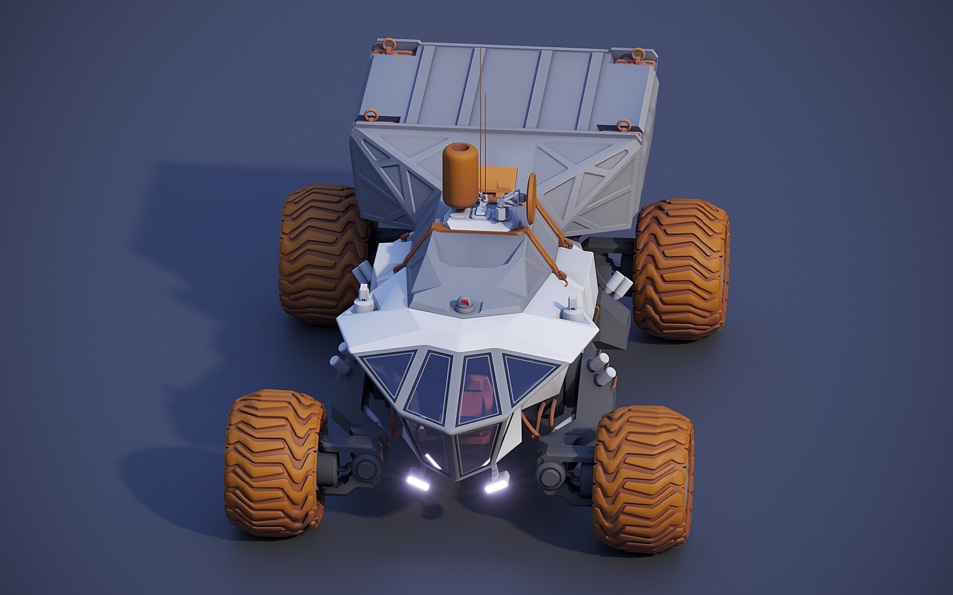 ArtStation - Mars Rover - Sci Fi Concept WIP_1