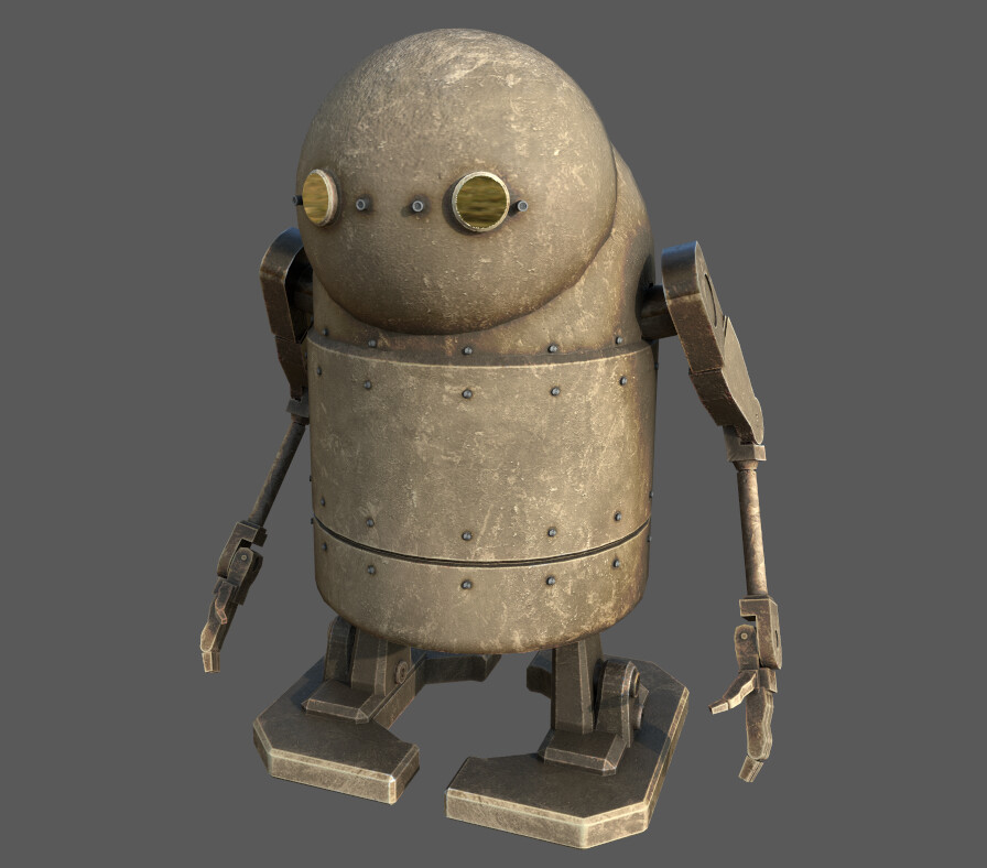 ArtStation - Small Stubby Machine Lifeform