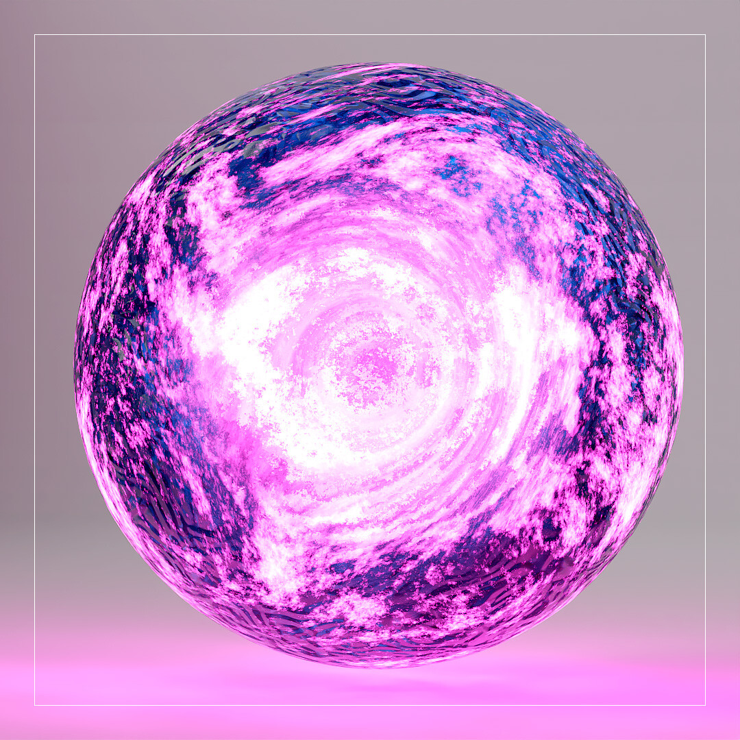 ArtStation - PROCEDURAL MAGIC ORB MATERIAL FOR BLENDER