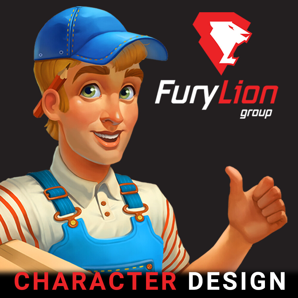 ArtStation - Delivery Guy concept art