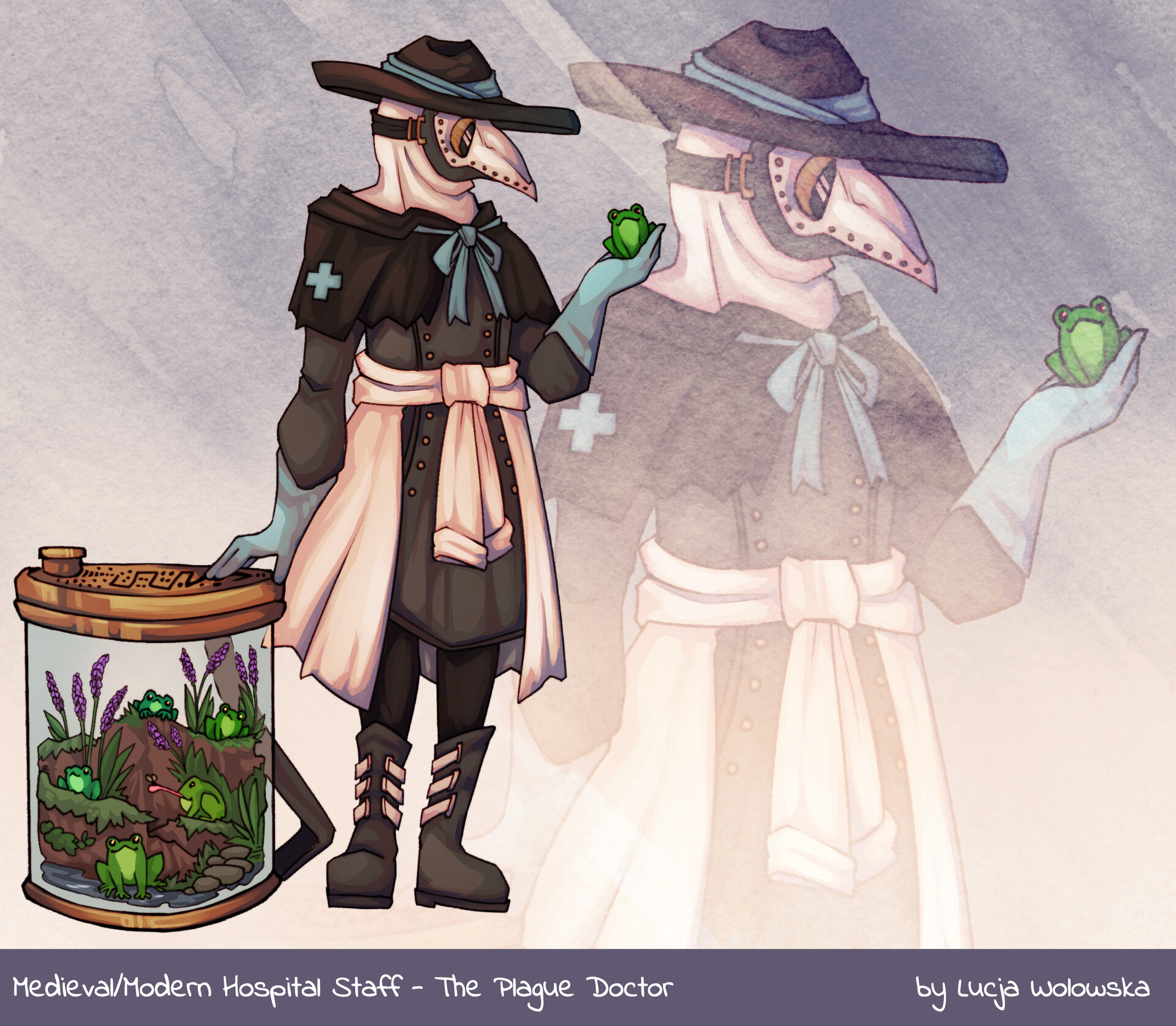 ArtStation - Medieval/Modern Hospital Staff - Character Designs