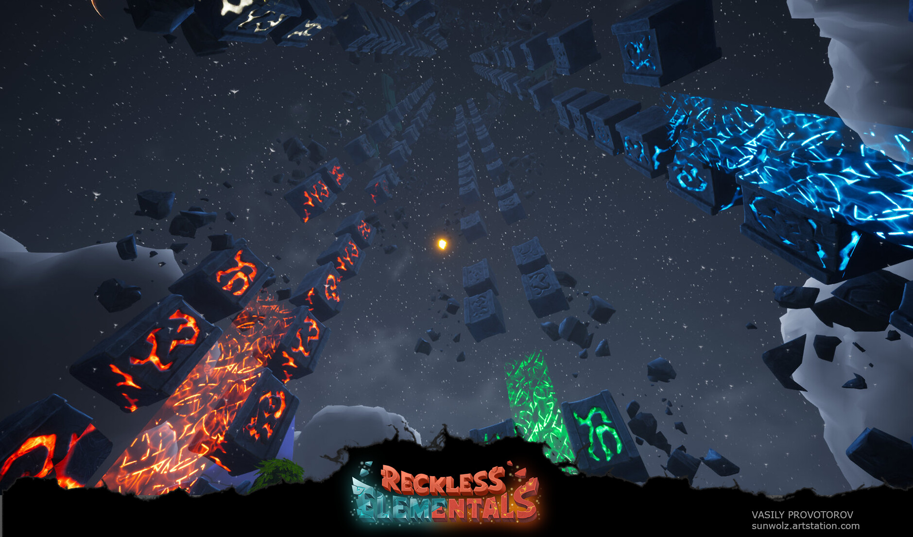 ArtStation - Reckless Elementals