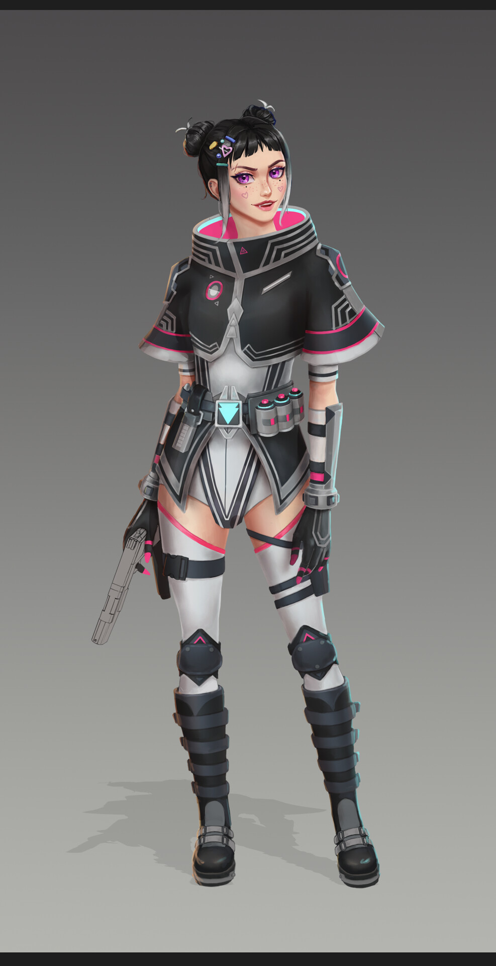 ArtStation - "Hannah" character concept art