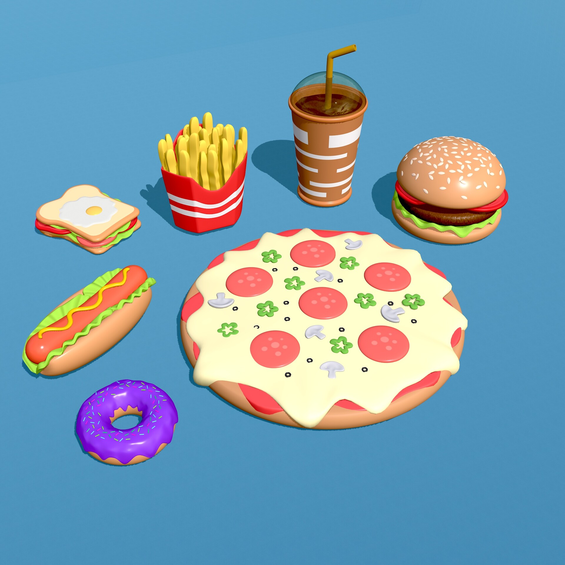 ArtStation - Fast Food