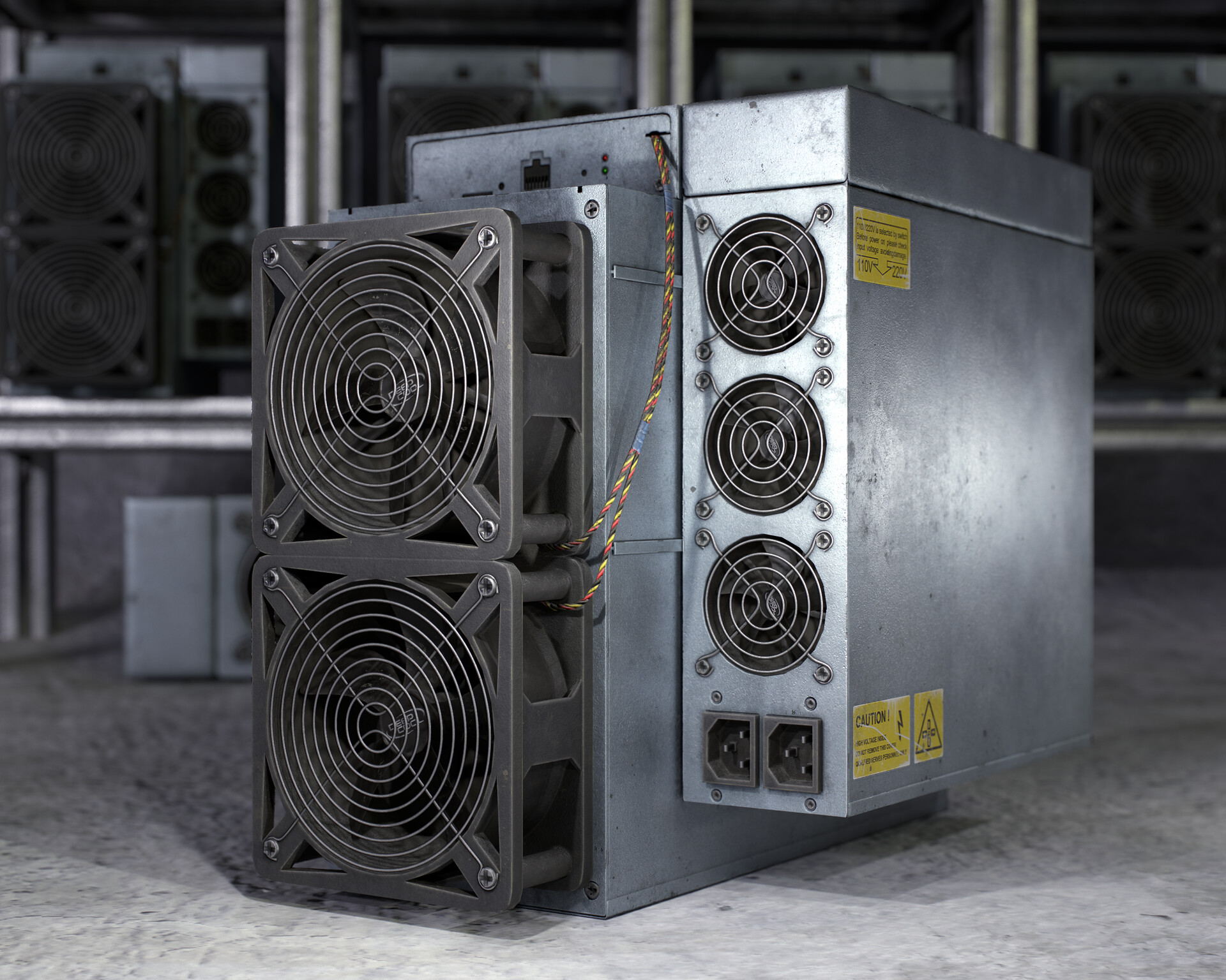 ArtStation - Antminer ASIC Mining Rig