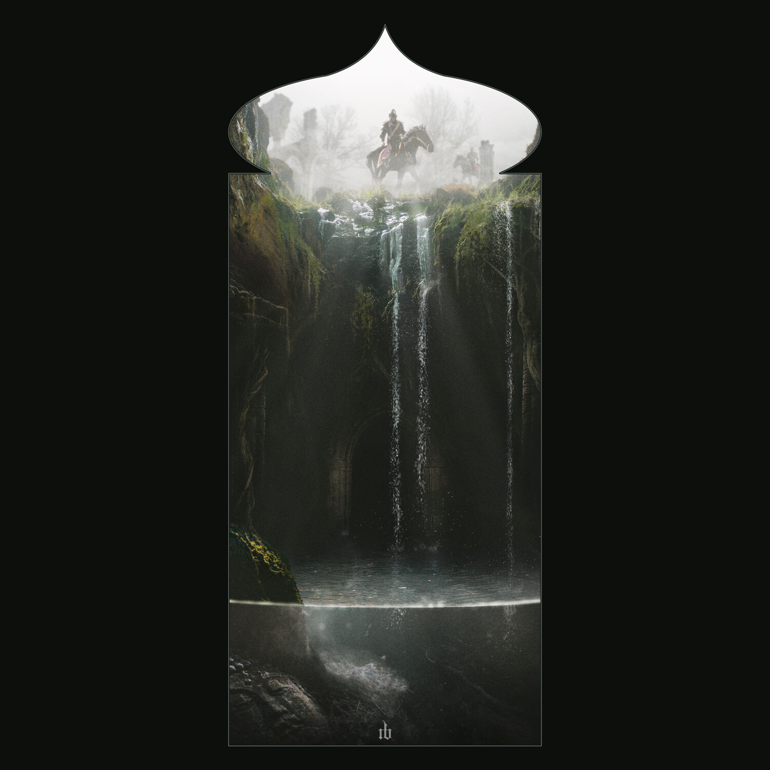 ArtStation - The Thaw - Photobash Practice