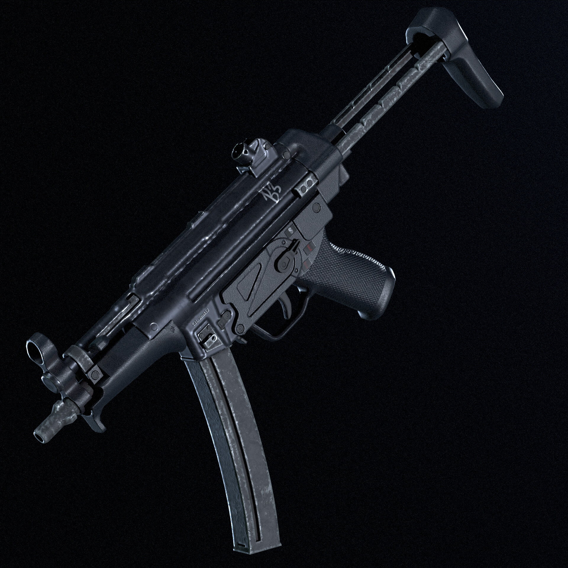 ArtStation - MP5-K (Game-Ready)
