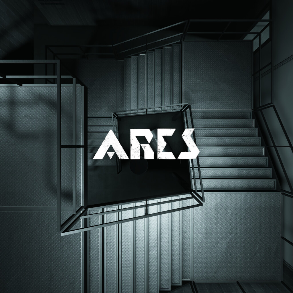 ArtStation - Ares VR: Modular Metal Stairs