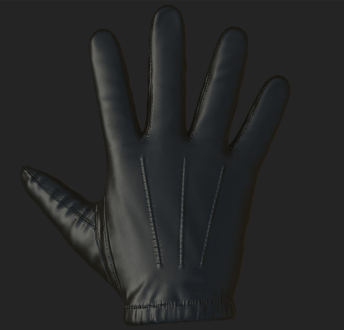 ArtStation - Leather Gloves