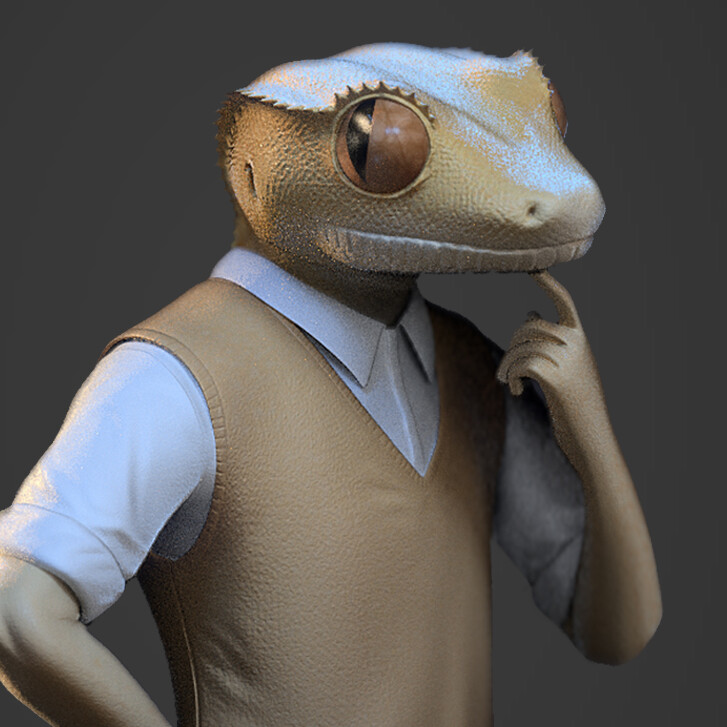 ArtStation - Gecko Man