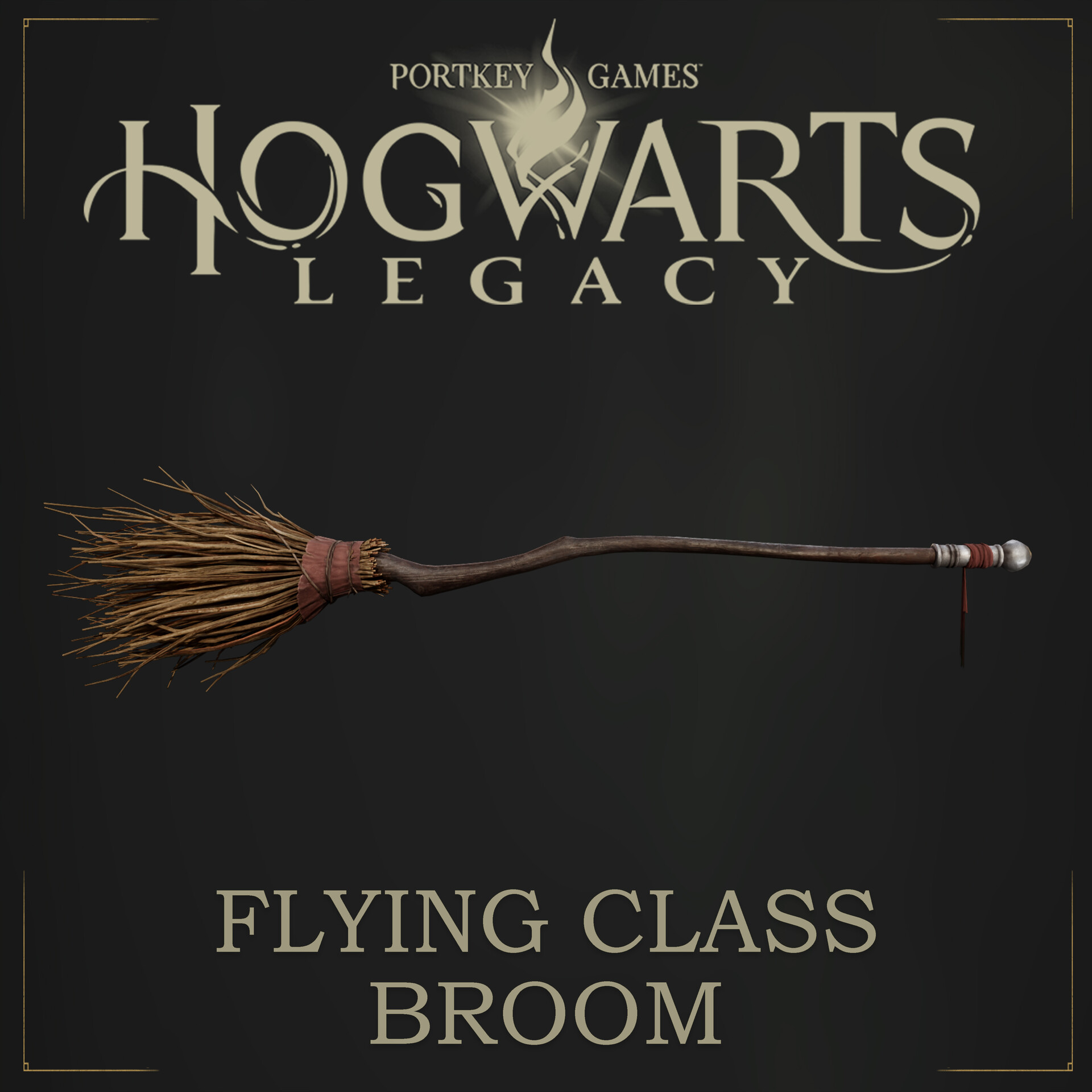 ArtStation - Hogwarts Legacy - Flying Class Broom