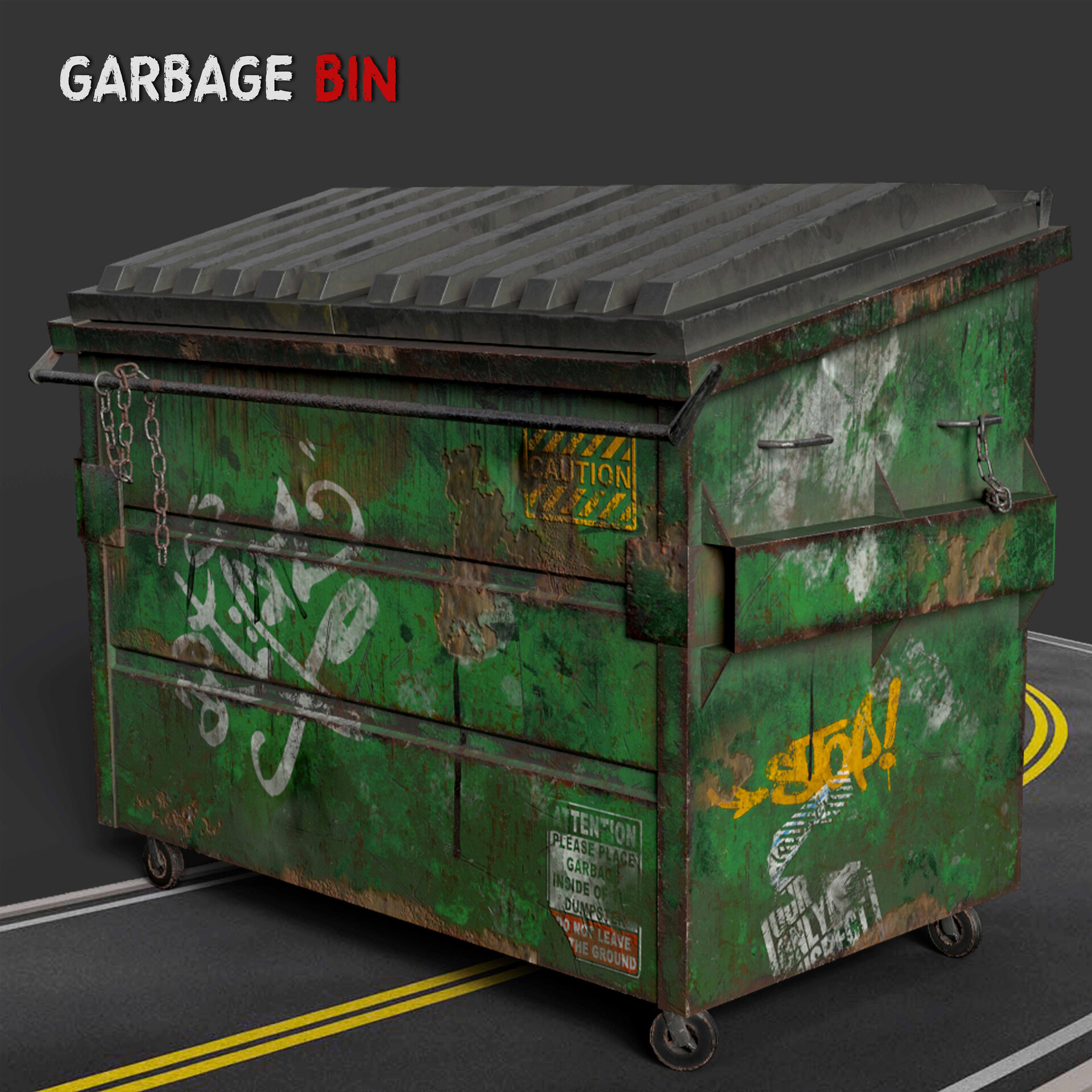 ArtStation - GARBAGE BIN