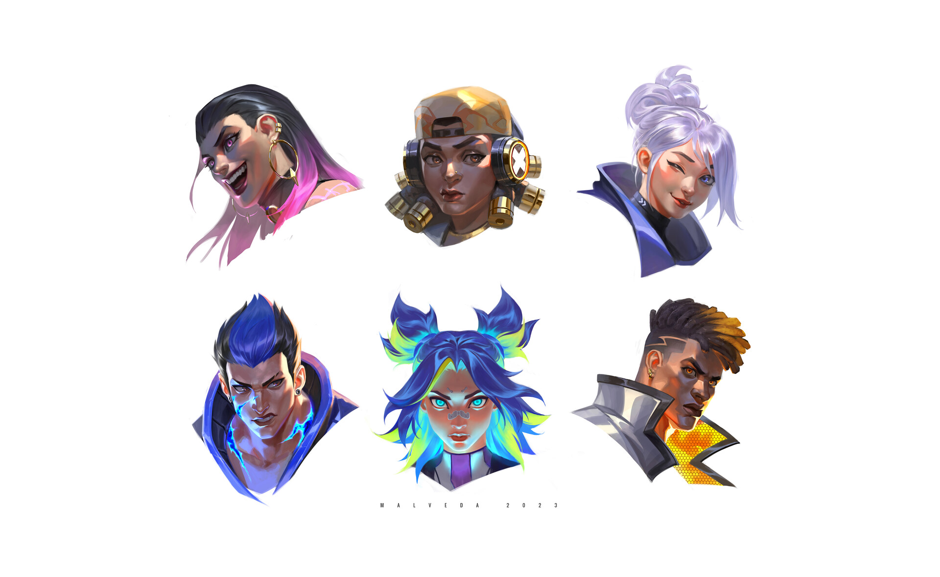 ArtStation - Valorant Duelists