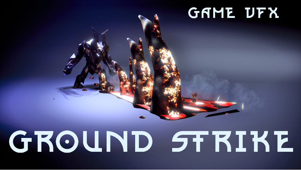 ArtStation - Ground Strike Game VFX