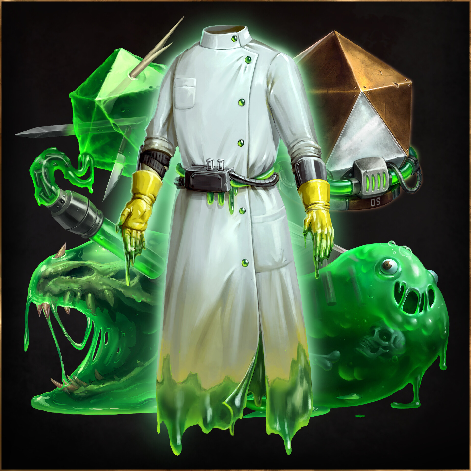 ArtStation - Slime Prop Set