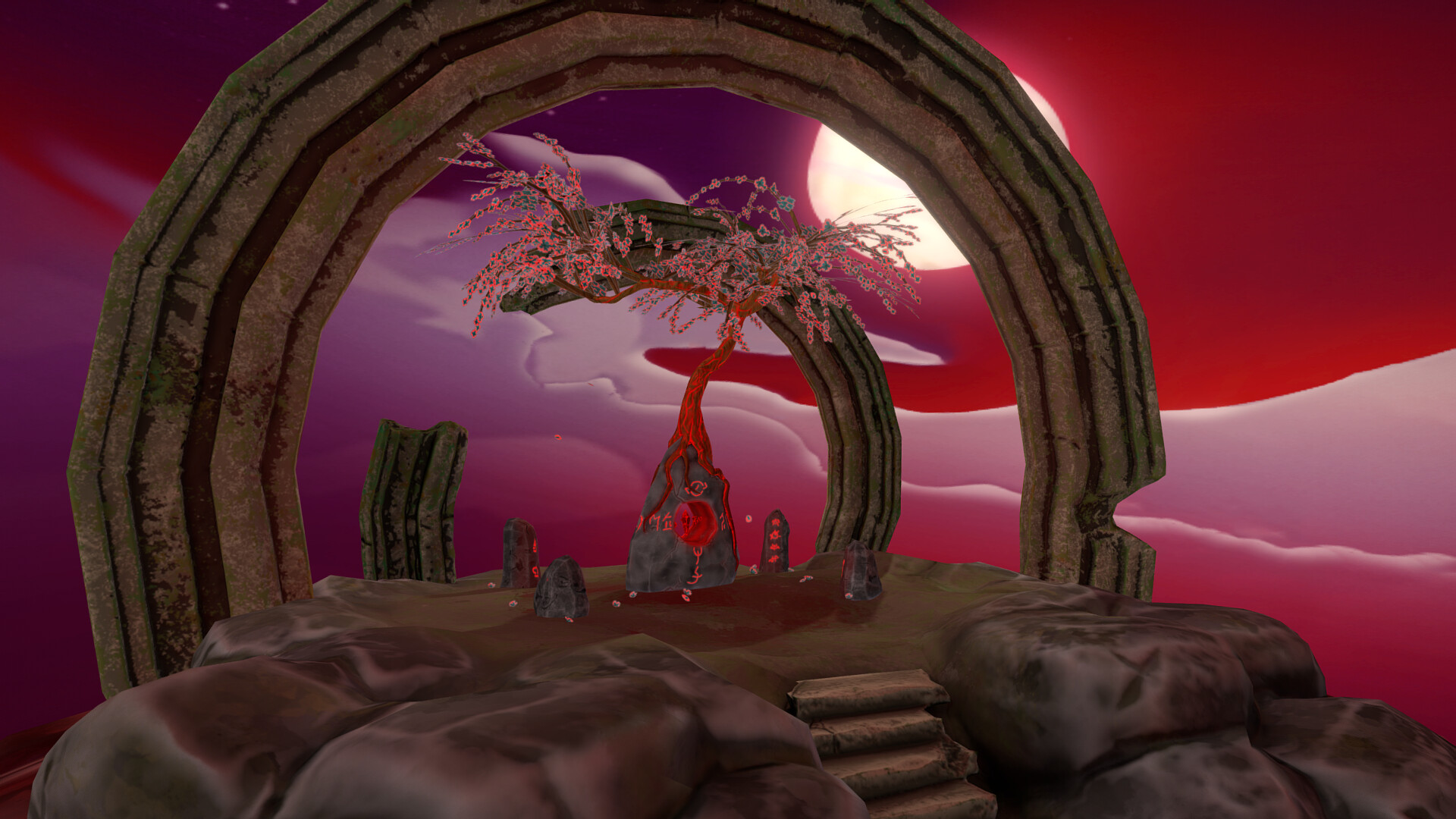 ArtStation - Blood Blossom Grove