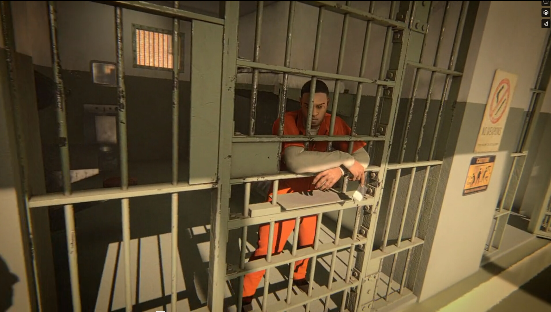 ArtStation - Prison King trailer rigging UE