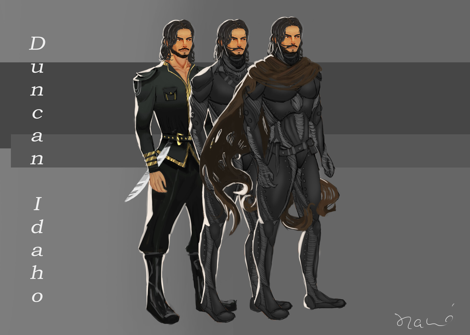ArtStation - Concept art of Duncan Idaho from Dune