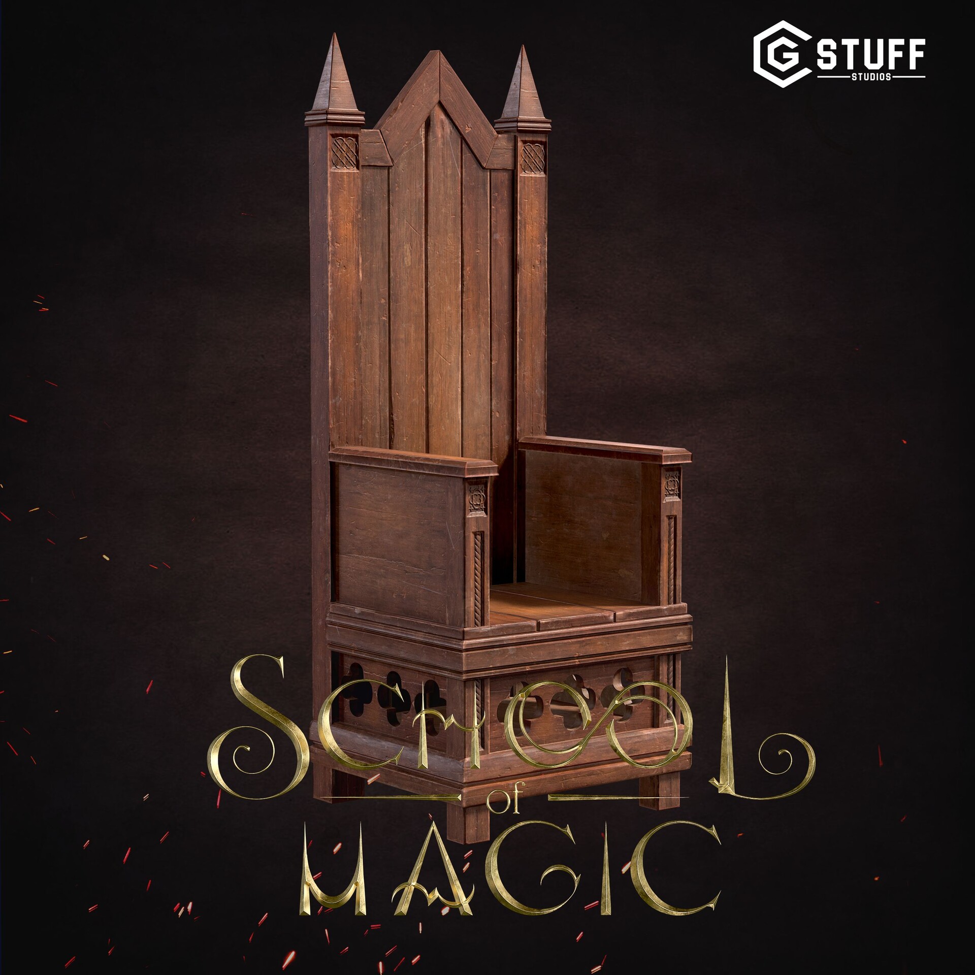 ArtStation - Trone Chair