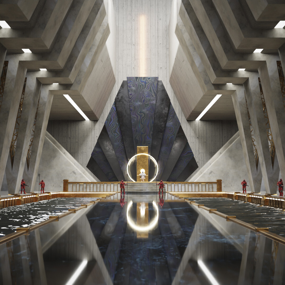 ArtStation - Golden throne