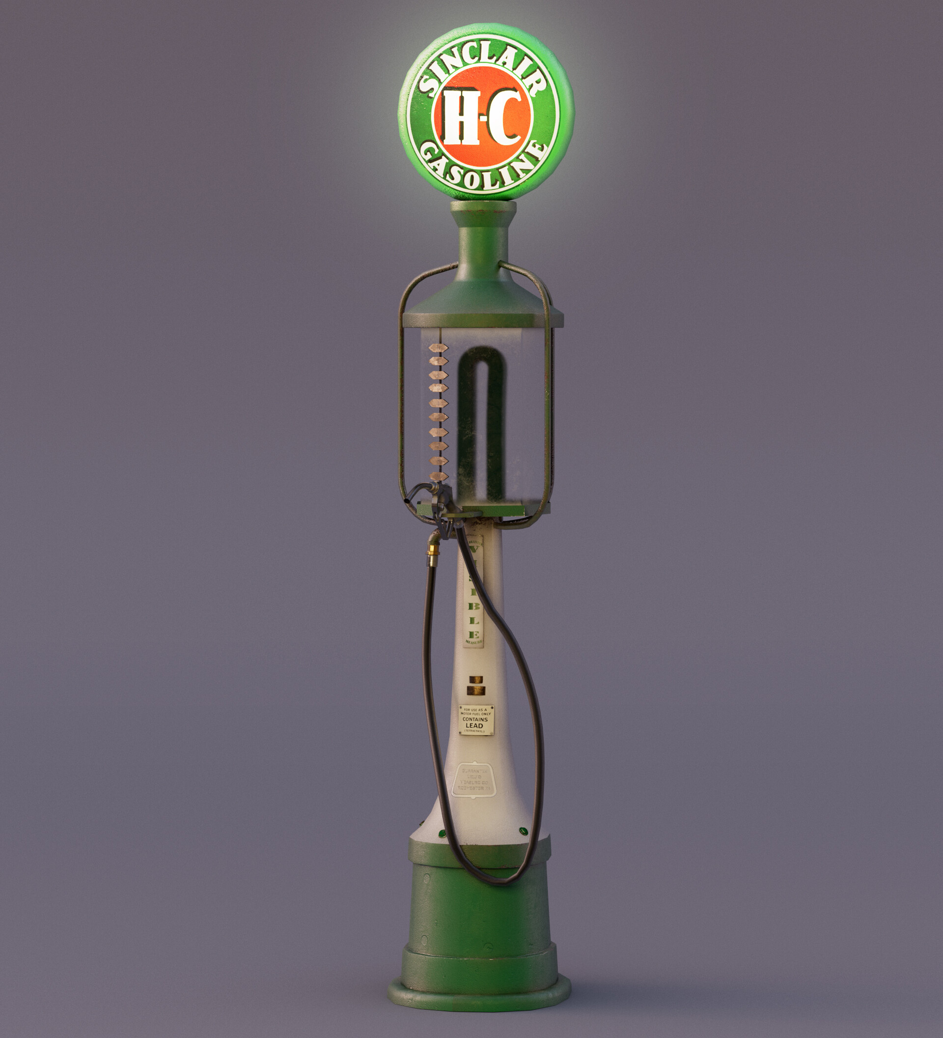 ArtStation - sinclair hc gasoline pump