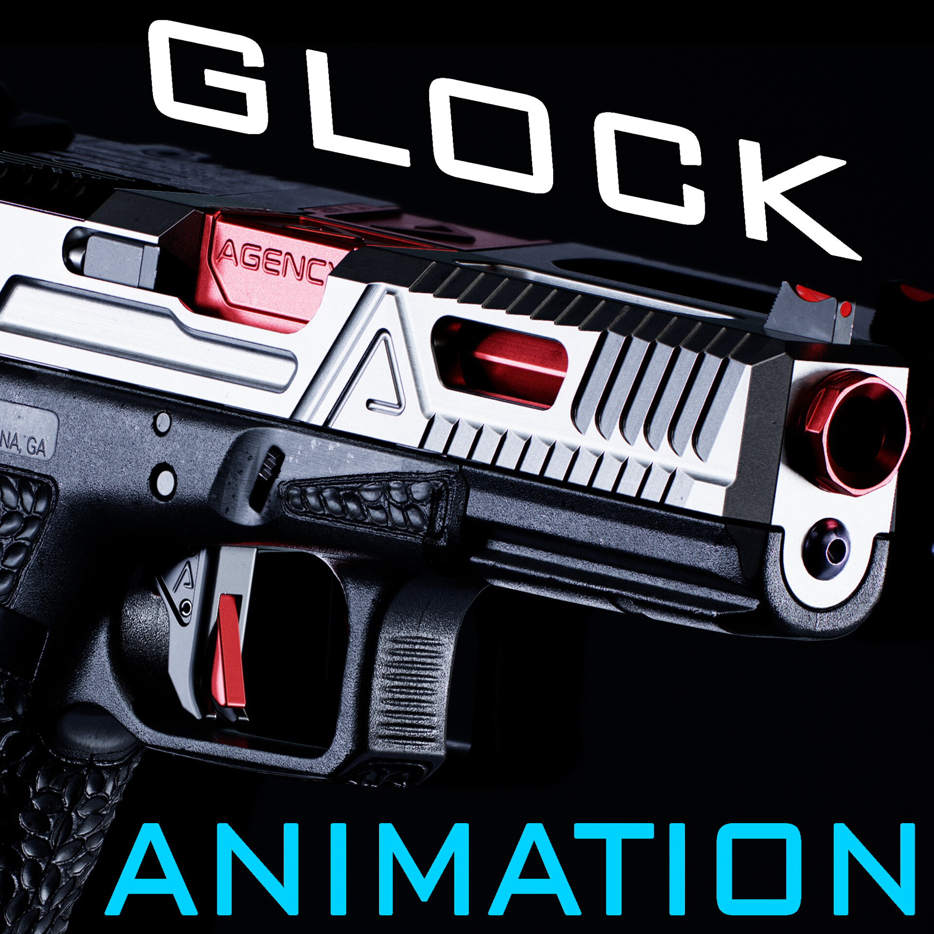 ArtStation - Glock 17 - Animation