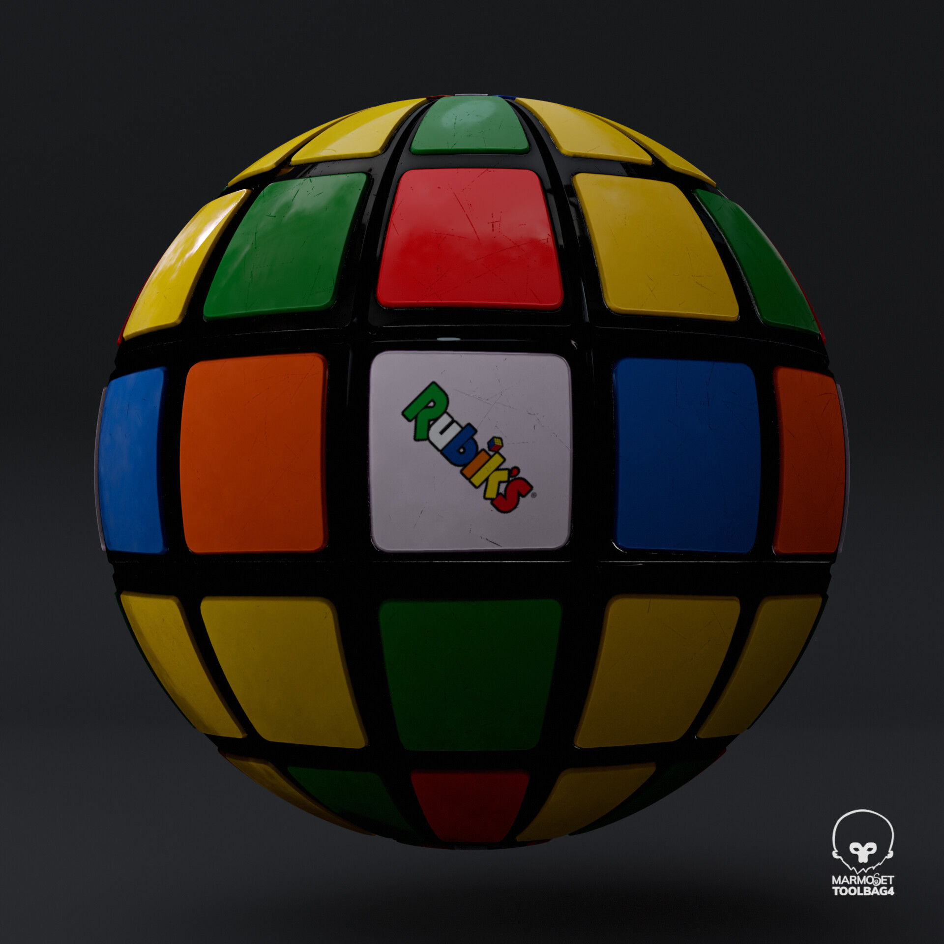 ArtStation - Procedural Materials: Rubik's Cube